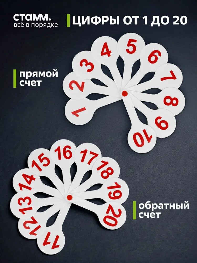 Веер цифр — фото 1