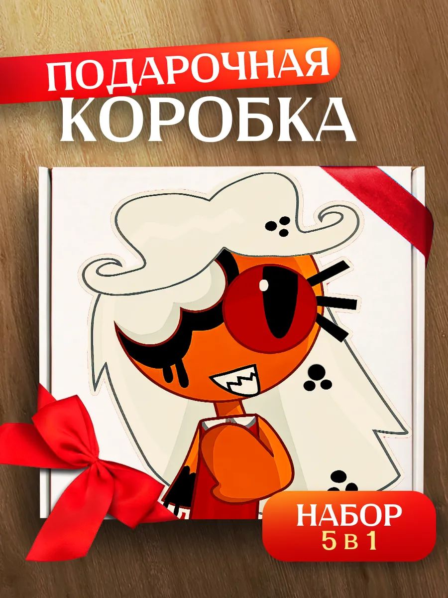 Подарочная коробка Мир денди Джинджер roblox