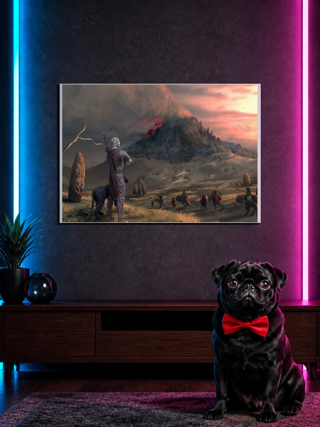Плакат The Elder Scrolls Хроники — сюжетная игровая компо A3