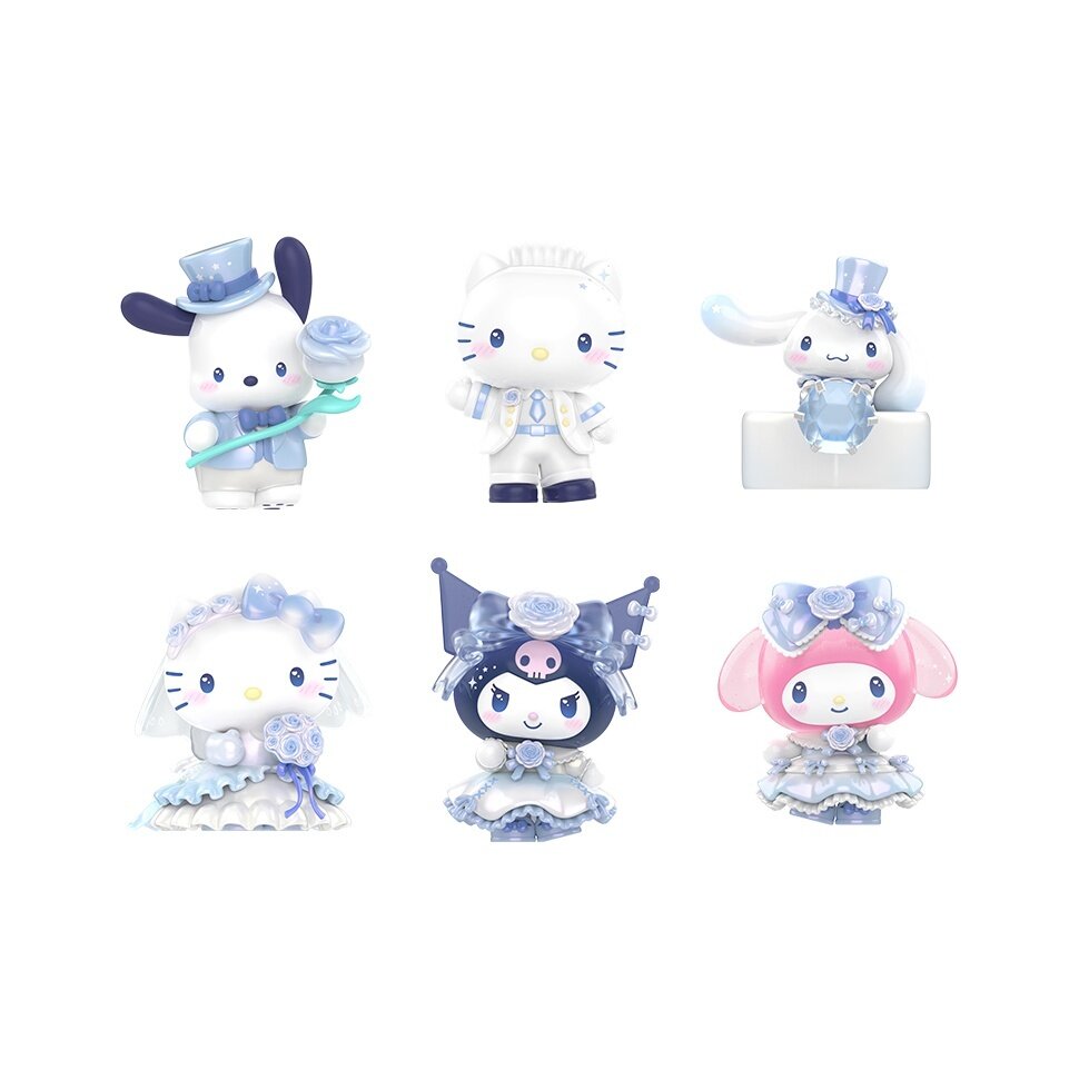 TOP TOY X Sanrio Family Романтическая коллекция Слепые коробки 1 коробка Целая коробка 6 шт