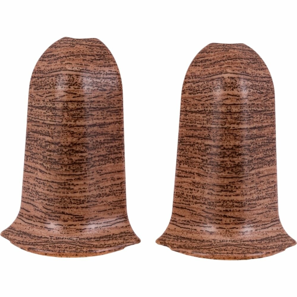 Наружный угол для плинтуса IDEAL Классик 55 мм, 293 орех темный К-П55-Нк-Ф2 293 ОРХ ТЕМ