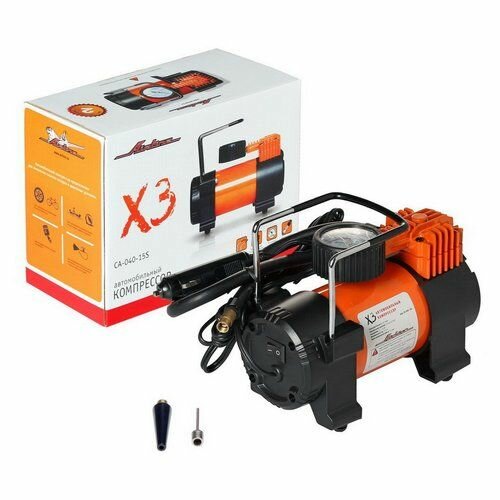 Автомобильный Компрессор Airline X3, цвет: оранжевый Airline CA04015S