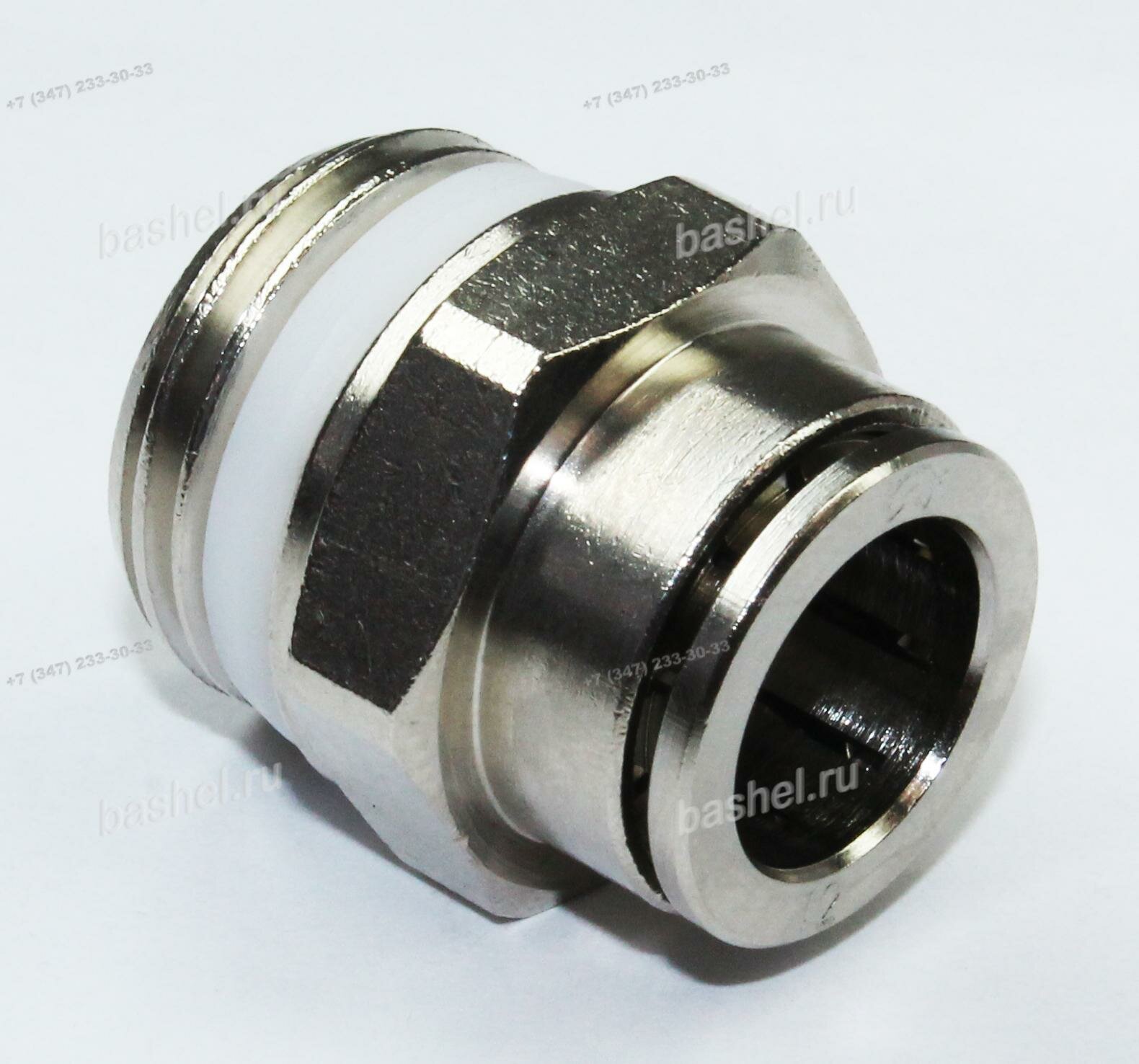 S6510 12-1/2, Фитинг цанга прямой, Camozzi