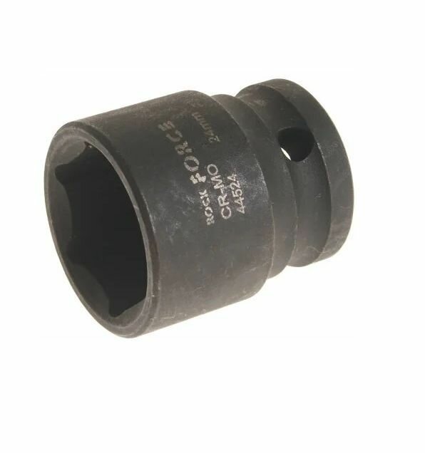 Головка торцевая 24мм 1/2" 6-гранная ударная L40мм ROCKFORCE RF-44524