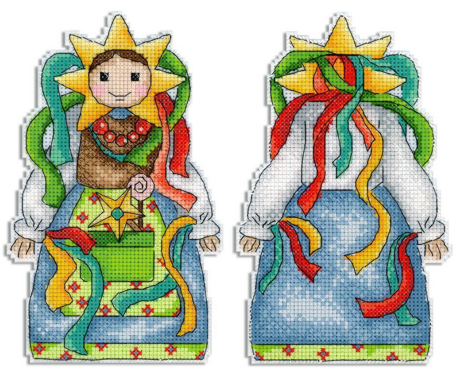 Вышивка Чудо-масленица 17x10 см.