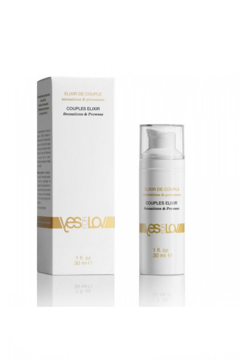 Интимный гель для двоих с ощущением жара и холода COUPLES ELIXIR (30 мл), yesflov-b29