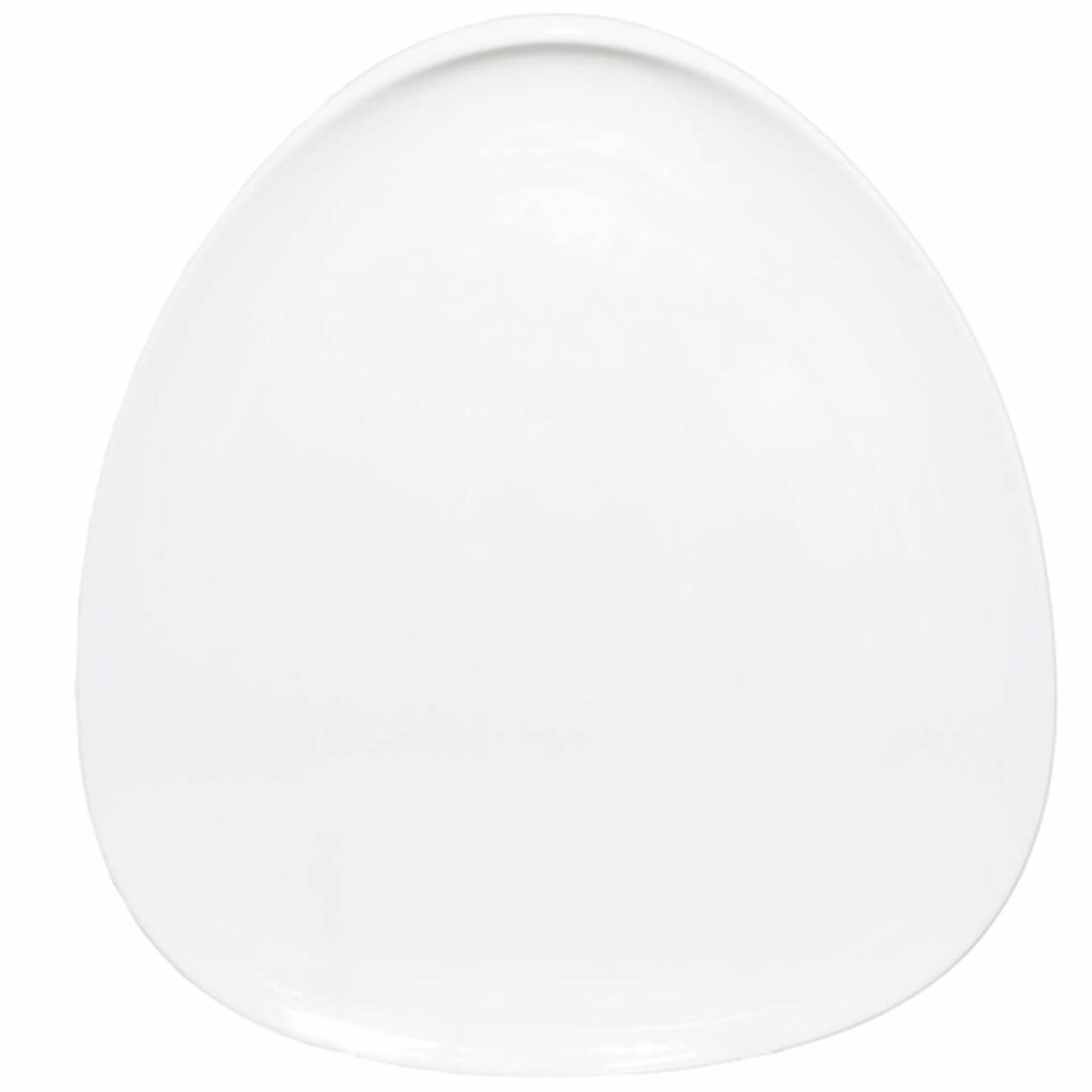 Тарелка обеденная, 27х25 см, фарфор P, белая, Synergy, Kuchenland