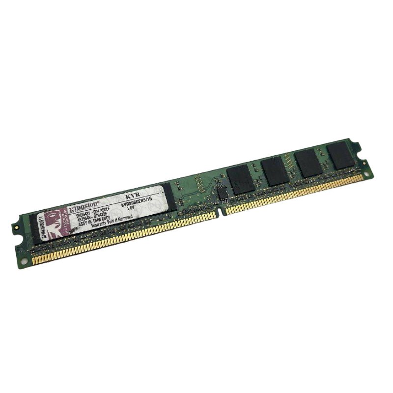 Оперативная память Kingston ValueRAM KVR800D2N5/1G 1GB DDR2 низкопрофильная