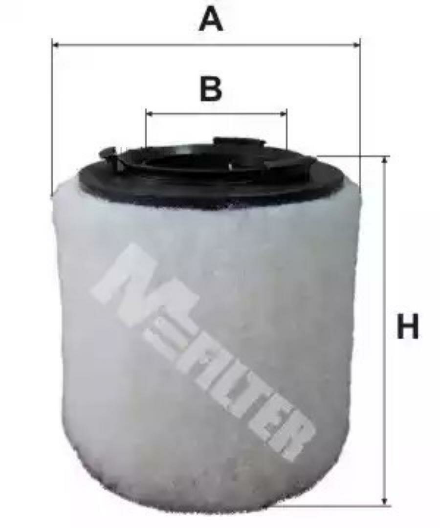 M-FILTER A8047 фильтр воздушный!\ Audi A1, Seat Ibiza, VW Polo 1.2-1.4TSi/TFSi/1.2-2.0TDi 09>