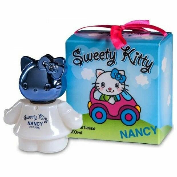 Душистая вода Sweety Kitty Nancy, для детей, фруктовый и цветочный аромат, 20мл