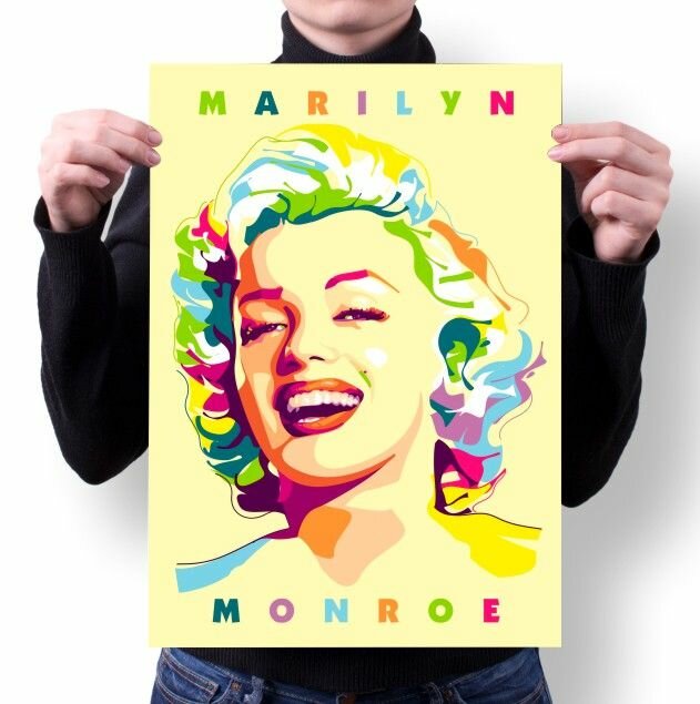 Плакат Мэрилин Монро, Marilyn Monroe №11, А3