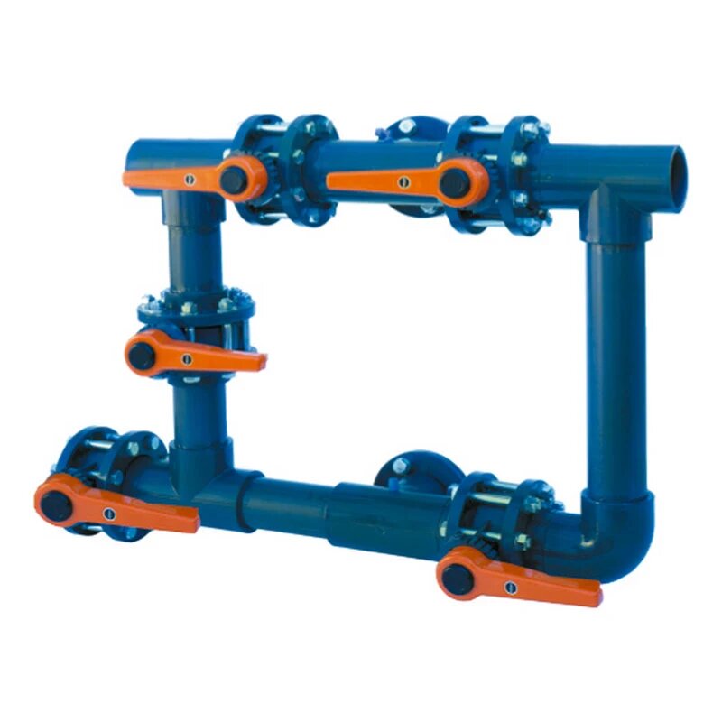 Вентильная обвязка для фильтра Brasile BSL75-75. B, цена - за 1 шт