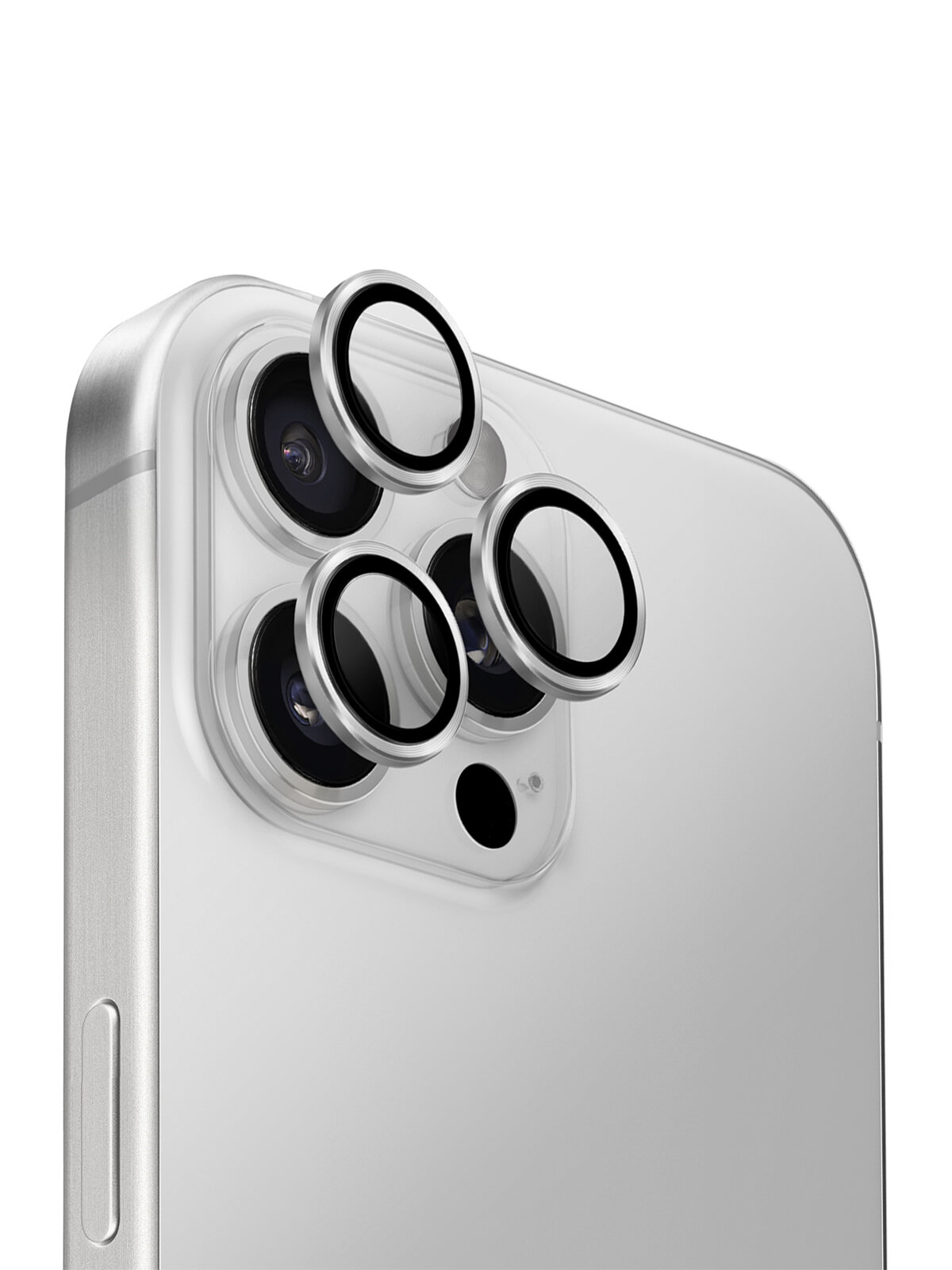 Uniq стекло для iPhone 16 Pro/16 Pro Max OPTIX Camera Lens AluGuard Silver