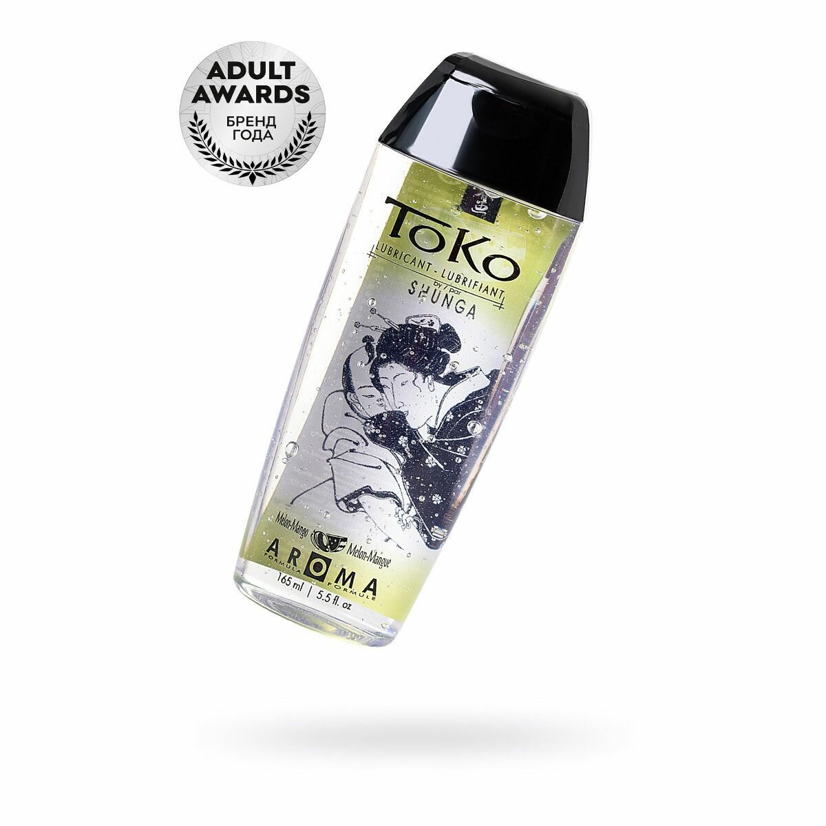 Лубрикант Shunga Toko Aroma на водной основе, дыня и манго, 165 мл