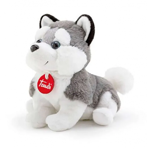 Мягкая игрушка Trudi 19287 Щенок Хаски 15х18х18 см
