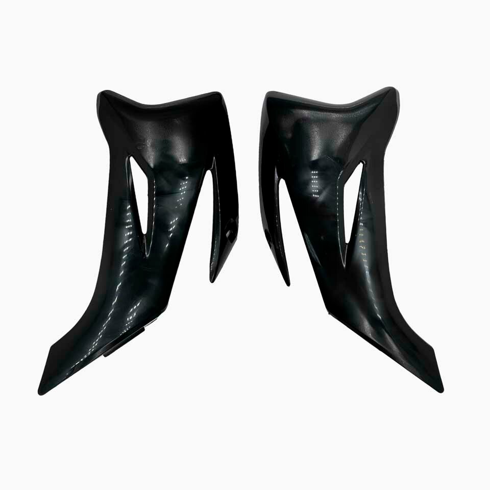 Пластик облицовочный передний на мотоцикл TTR125 черный (комплект)