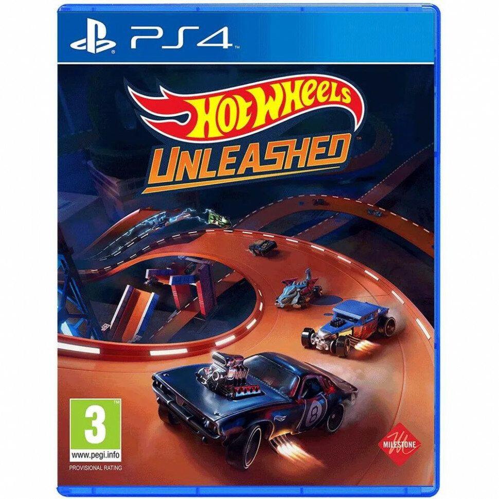 Игра Hot Wheels Unleashed для PS4 (CUSA 25503) (Русские субтитры)