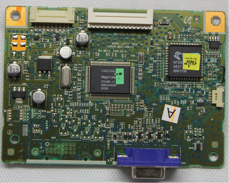 Samsung ASSY PCB MAIN-DTZ, W/W; LS17PEB* Плата для Samsung 732N