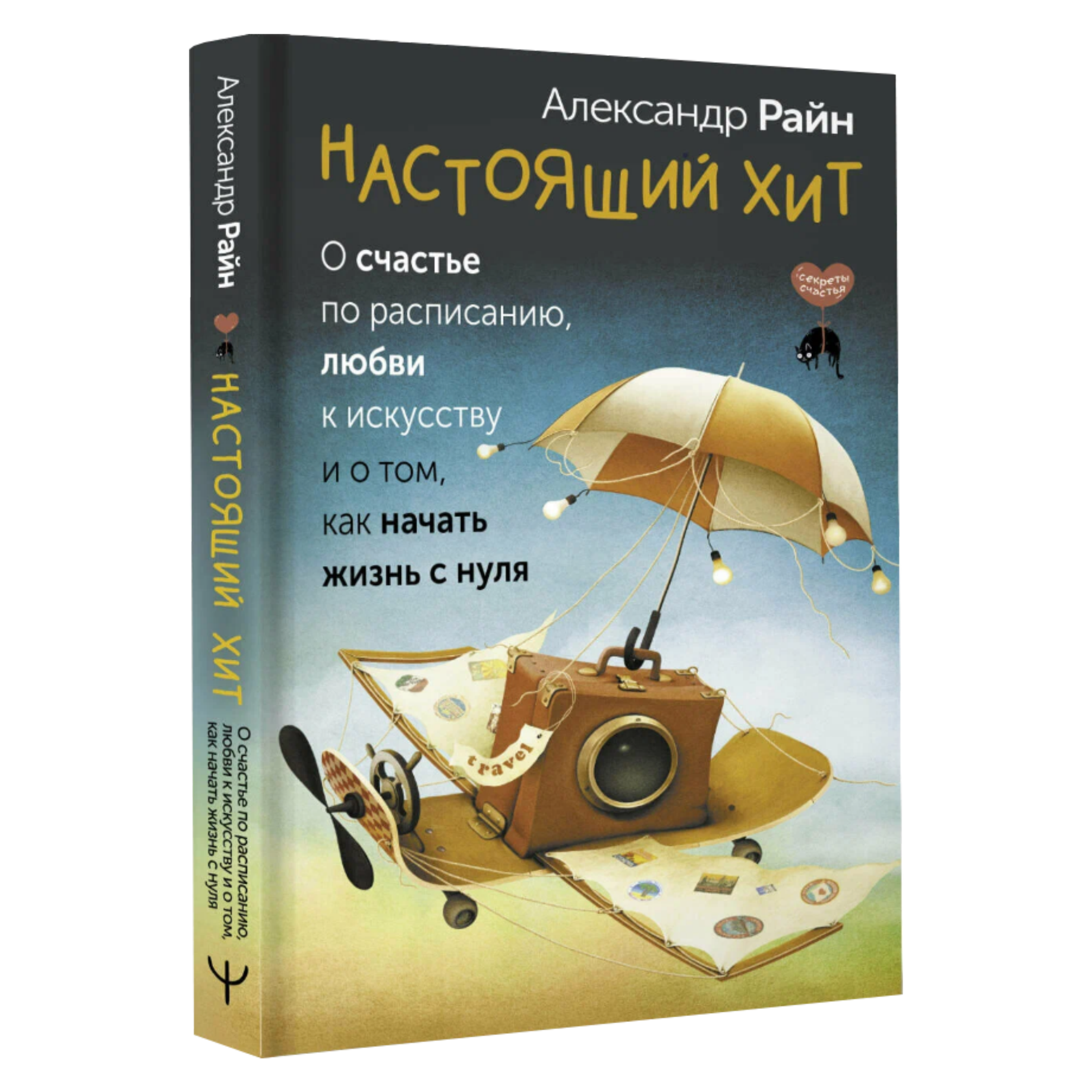 Настоящий хит О счастье по расписанию любви к искусству и о том как начать жизнь с нуля Книга Райн А 16+