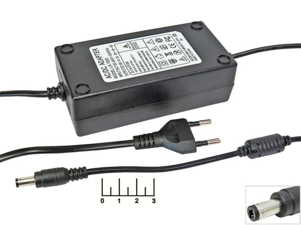 Блок питания 18V 3A LX-1830/№18355 импульсный (5.5*2.5)