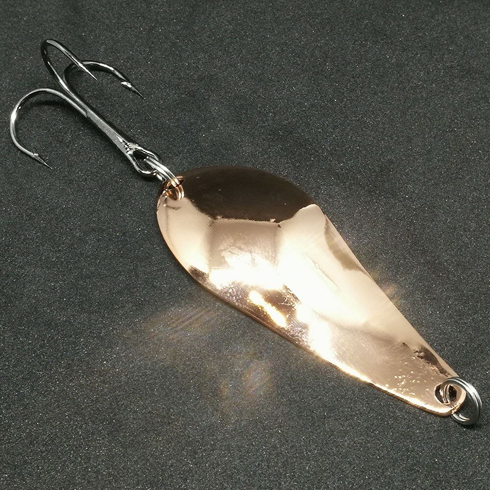 Блесна Колебалка Питер Атом-2 (модель 70-х годов) 10гр цв. красный