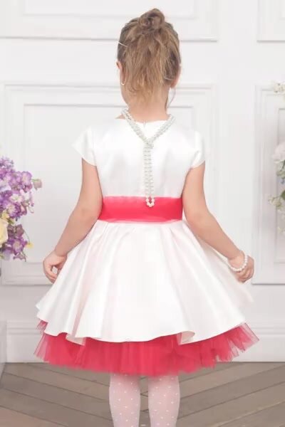 Платье MaxLine Базовая коллекция, размер 34/140-146, бежевый — фото 1