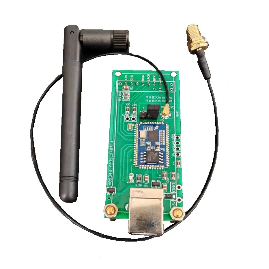 QCC5181 Приемник Bluetooth 5.4 USB-карта поддерживает APTX-HD/LDAC, совместимый с итальянской картой