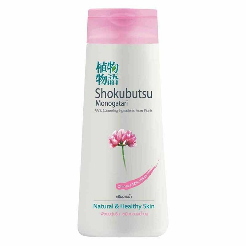Крем-гель для душа "Shokubutsu" 200мл "Молочный"