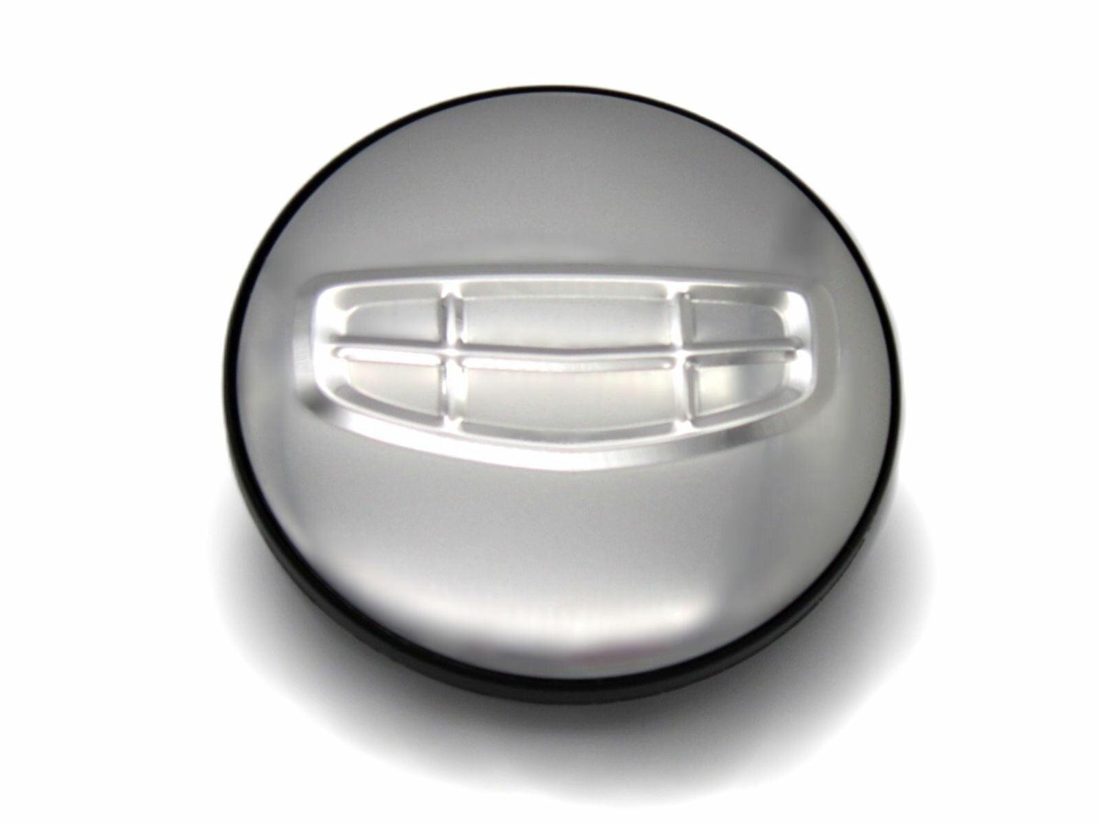 Колпачок, заглушка для литого диска КиК Geely silver LOGO 62/55/10, 1 шт.