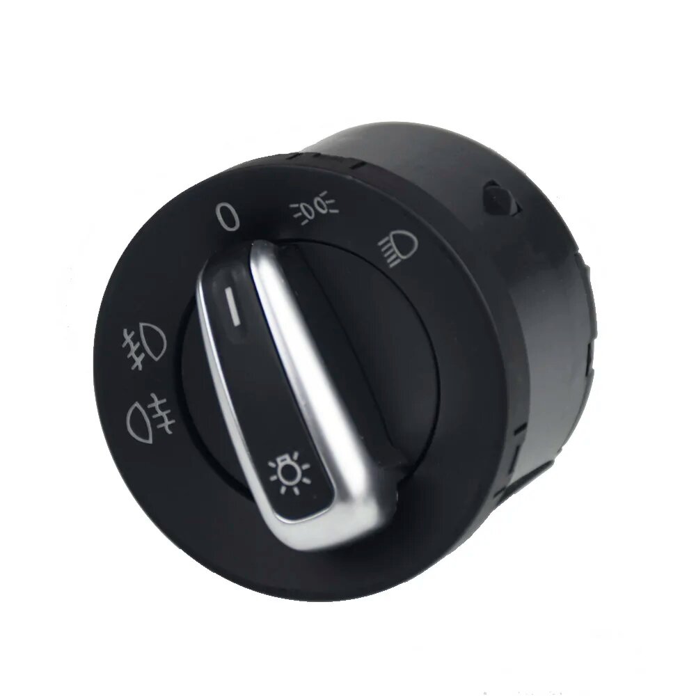 Хромированный европейский переключатель фар для VW Golf 5 6 GTI Mk5 Mk6 Jetta 5 6 Passat B6 Touran Tiguan для SEAT ALHAMBRA 5ND 941431 A B