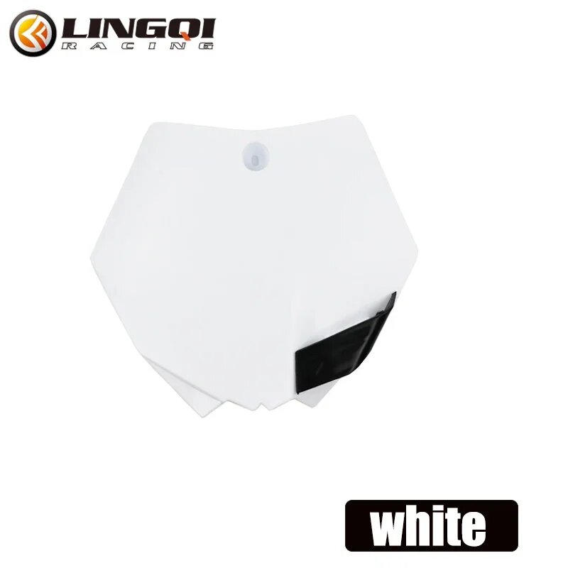 LINGQI гоночный мотоцикл KT85 пластиковый щит для установки номерного знака спереди крыло крыла для мотокросса KT 85 аксессуары Запчасти для питбайка