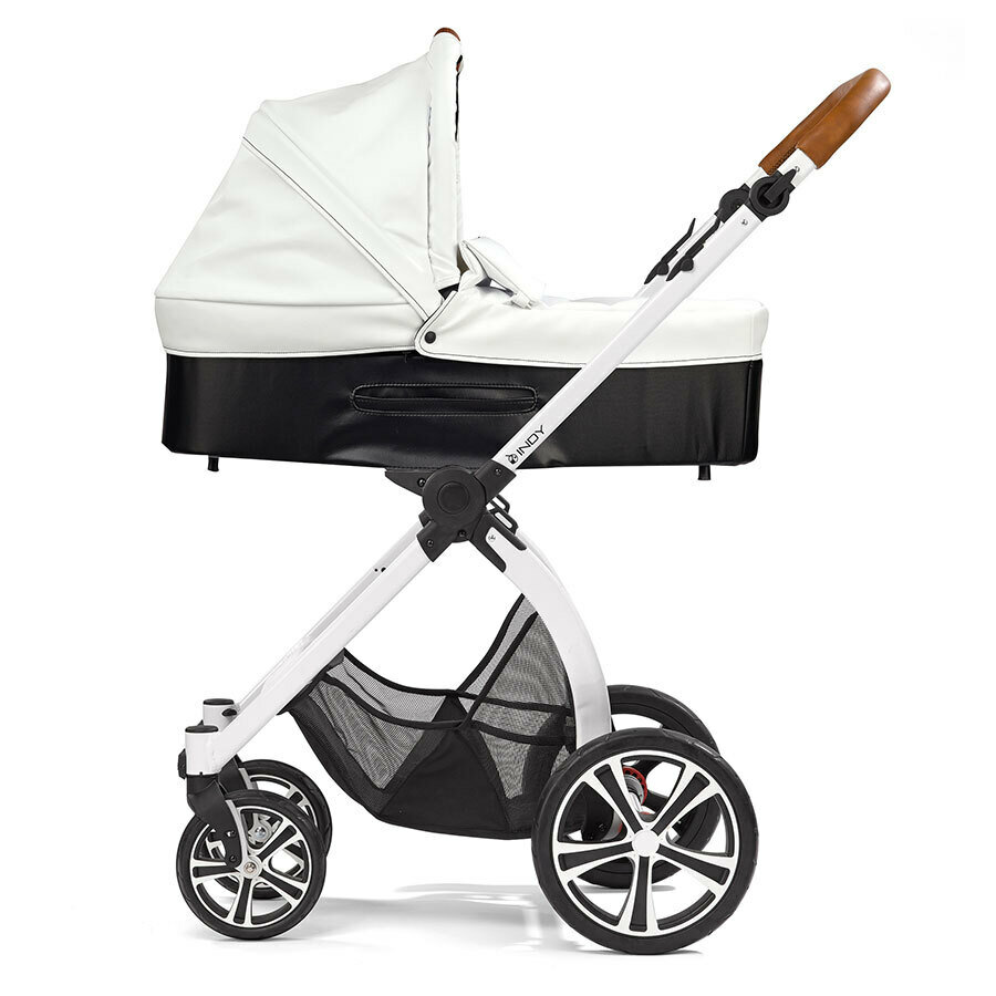 Детская коляска 2 в 1 Gesslein Indy Classic надувные колеса Savanna люлька для новорожденного и прогулочный блок