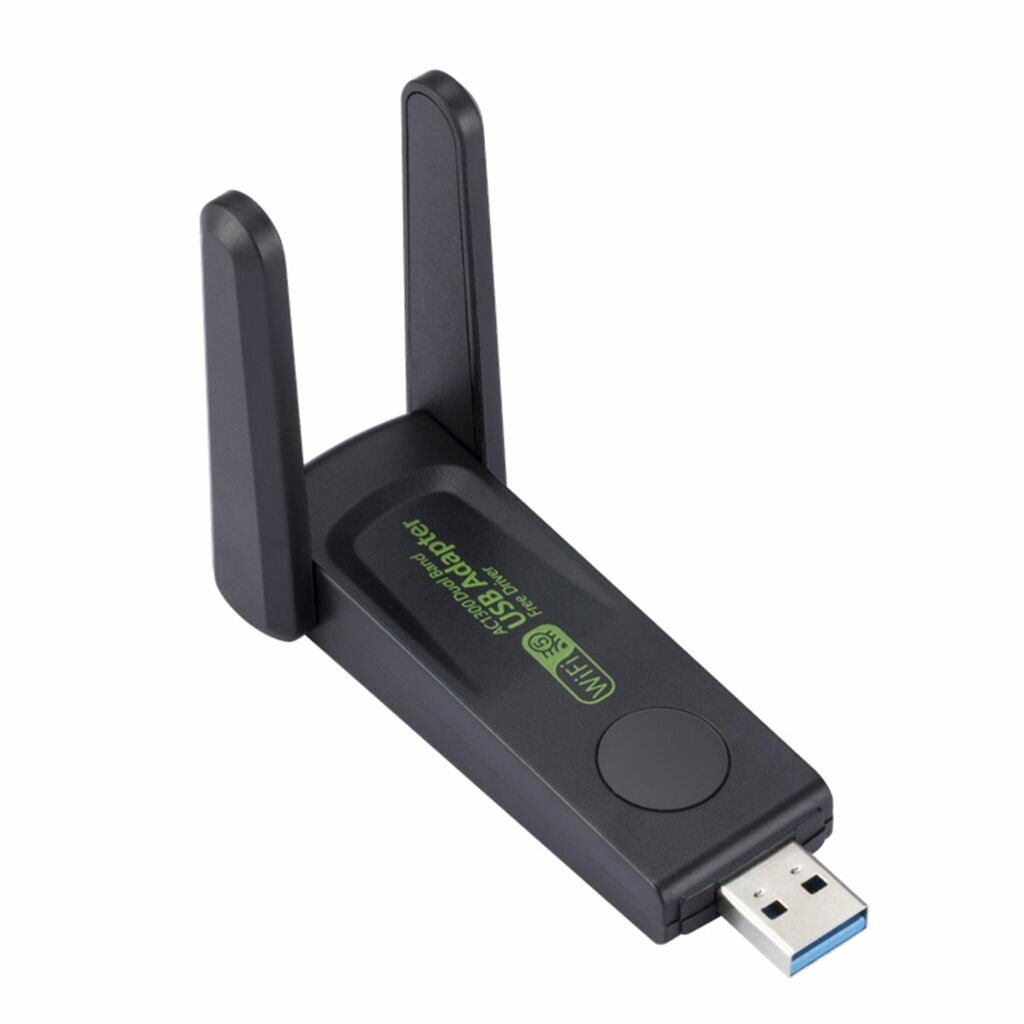 2,4 ГГц 5 двухдиапазонный 1300 Мбит/с беспроводной сетевой адаптер Wi-Fi WiFi USB3.0 драйвер бесплатно для портативных ПК