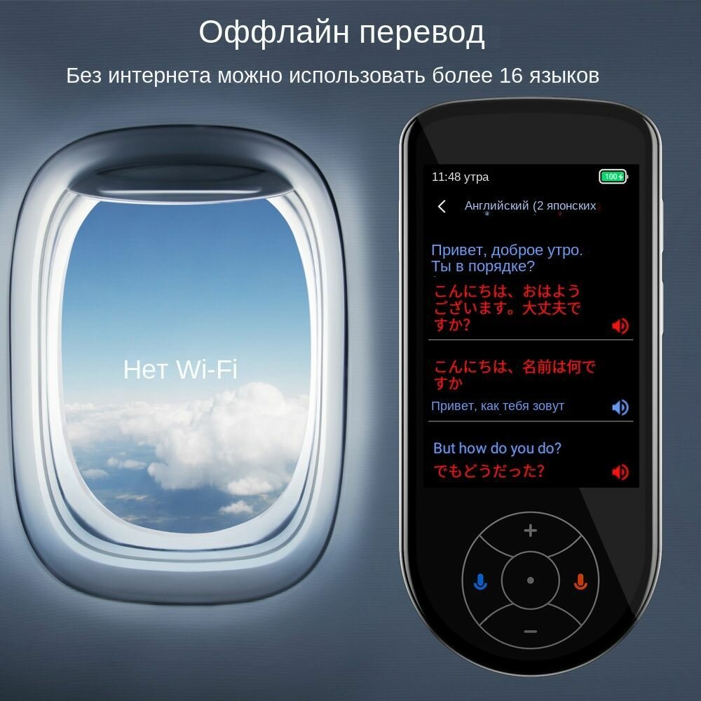 Карманный электронный переводчик, онлайн -офлайн , голосовой , переводчик текста