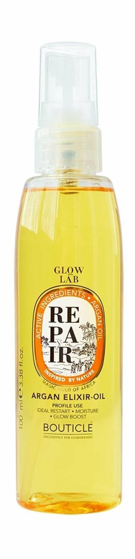 Bouticle Glow Lab Argan Repair Elixir-Oil
