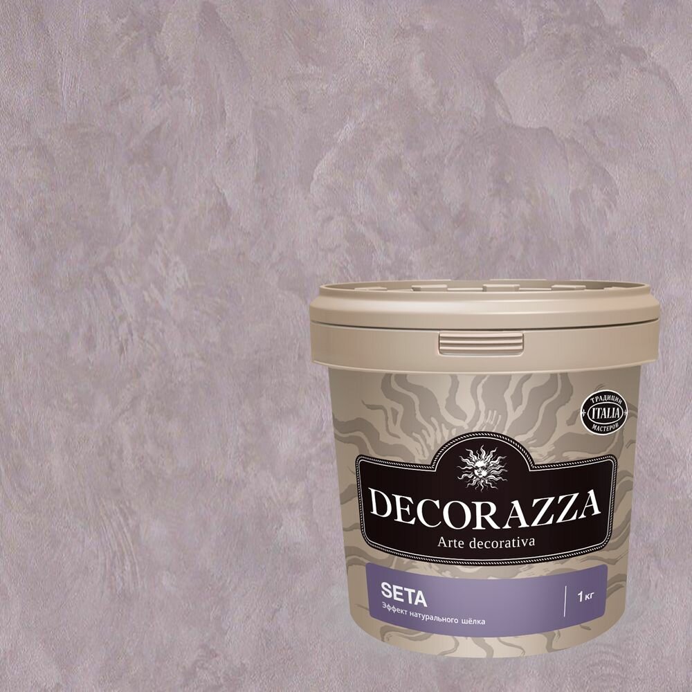 Декоративная штукатурка с эффектом натурального шелка Decorazza Seta (1кг) ST 11-103