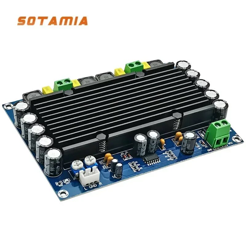SOTAMIA 150 Вт TPA3116D2 плата усилителя мощности 2,0 стерео цифровой усилитель звука динамик усилитель мини домашний аудио усилитель