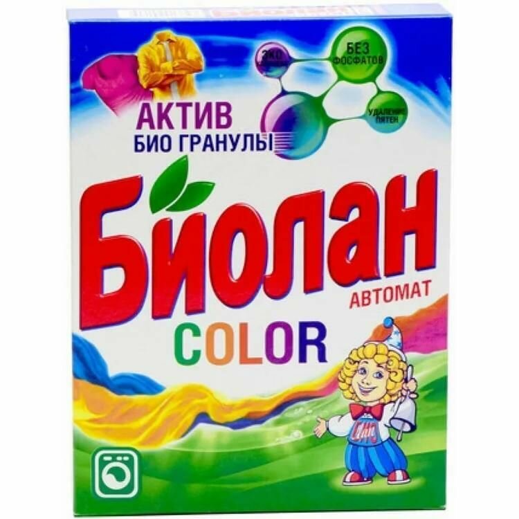 Биолан Стиральный порошок Автомат Color, 350 г
