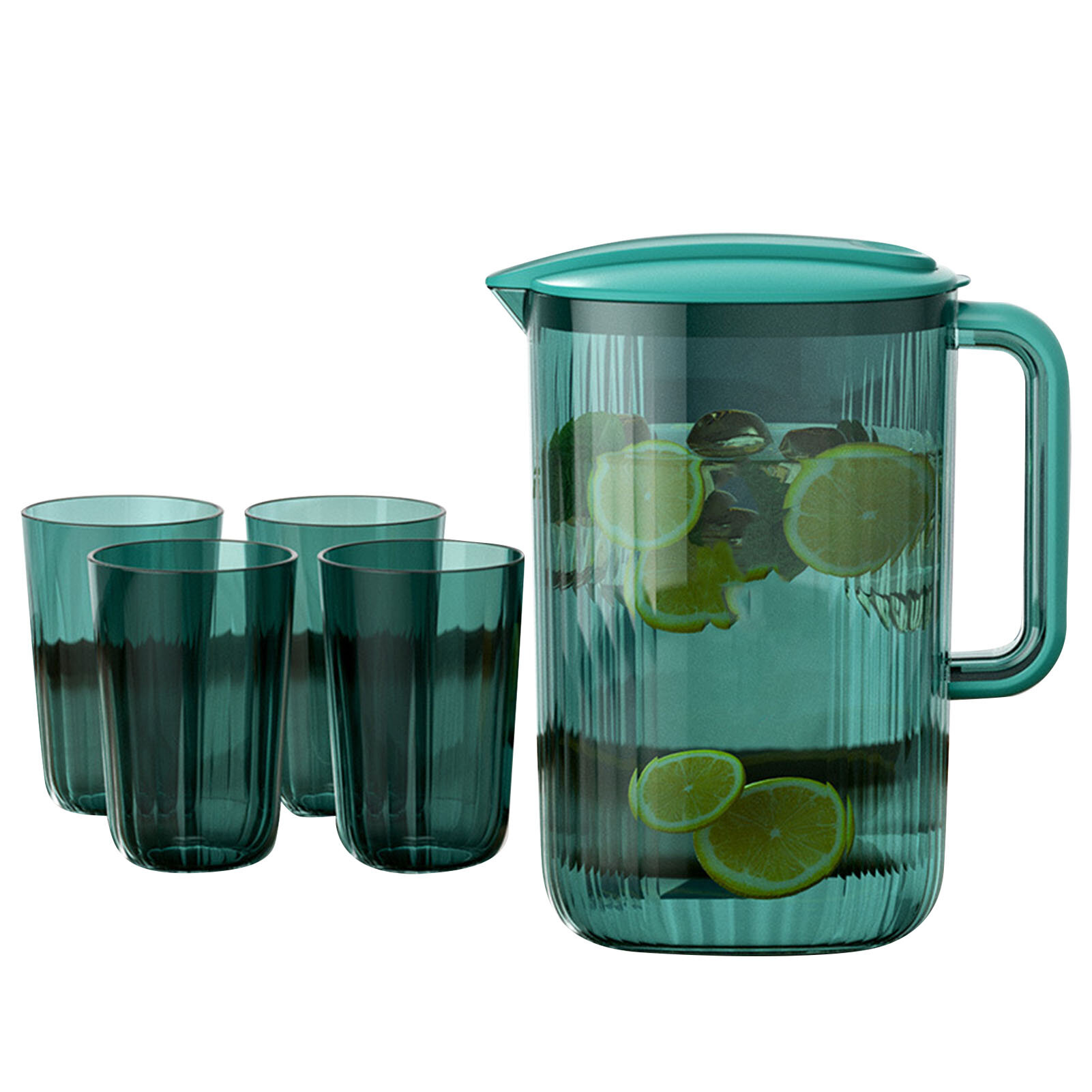 Прозрачный кувшин с водой. Пластиковый высокотемпературный кувшин с высокой температурой выкрой