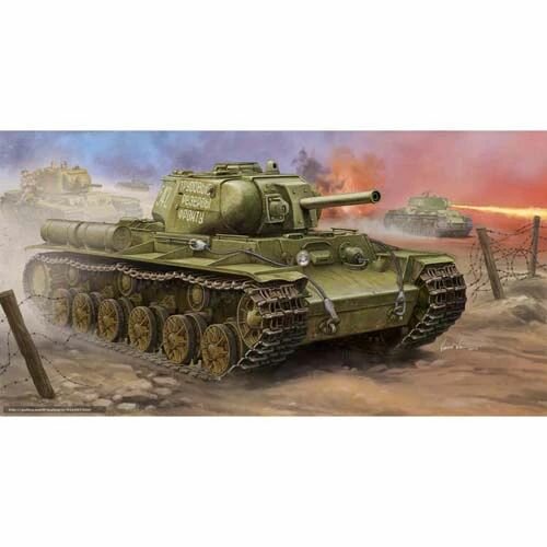Trumpeter 01572 1/35 Советский тяжелый танк КВ-8С