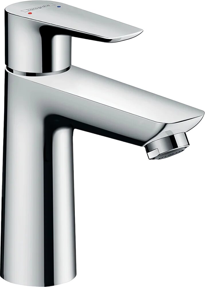 Смеситель для раковины Hansgrohe Talis E 71711000 хром, глянцевый, кран для ванной в раковину, из латуни, рычажный, с керамическим картриджем, с донным клапаном