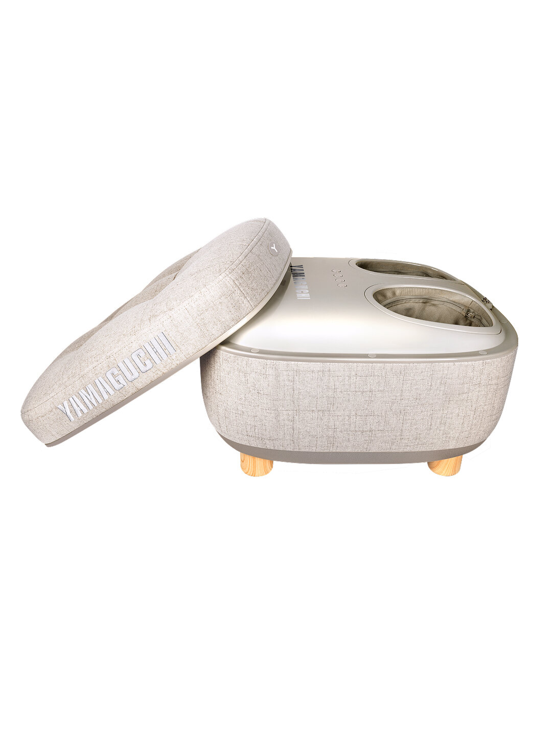 Массажер для ног "Yamaguchi" Capsula, 2-в-1, вибрационный, воздушно-компрессионный, роликовый, подогрев