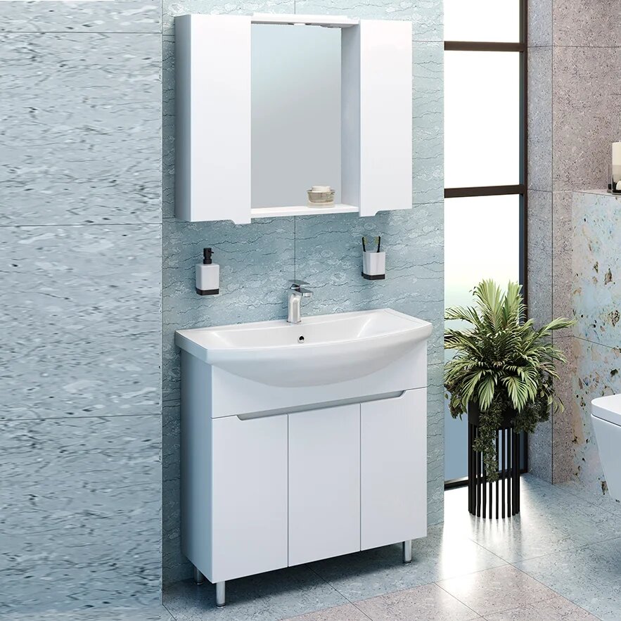 Мебель для ванной комнаты Emmy Агата 80