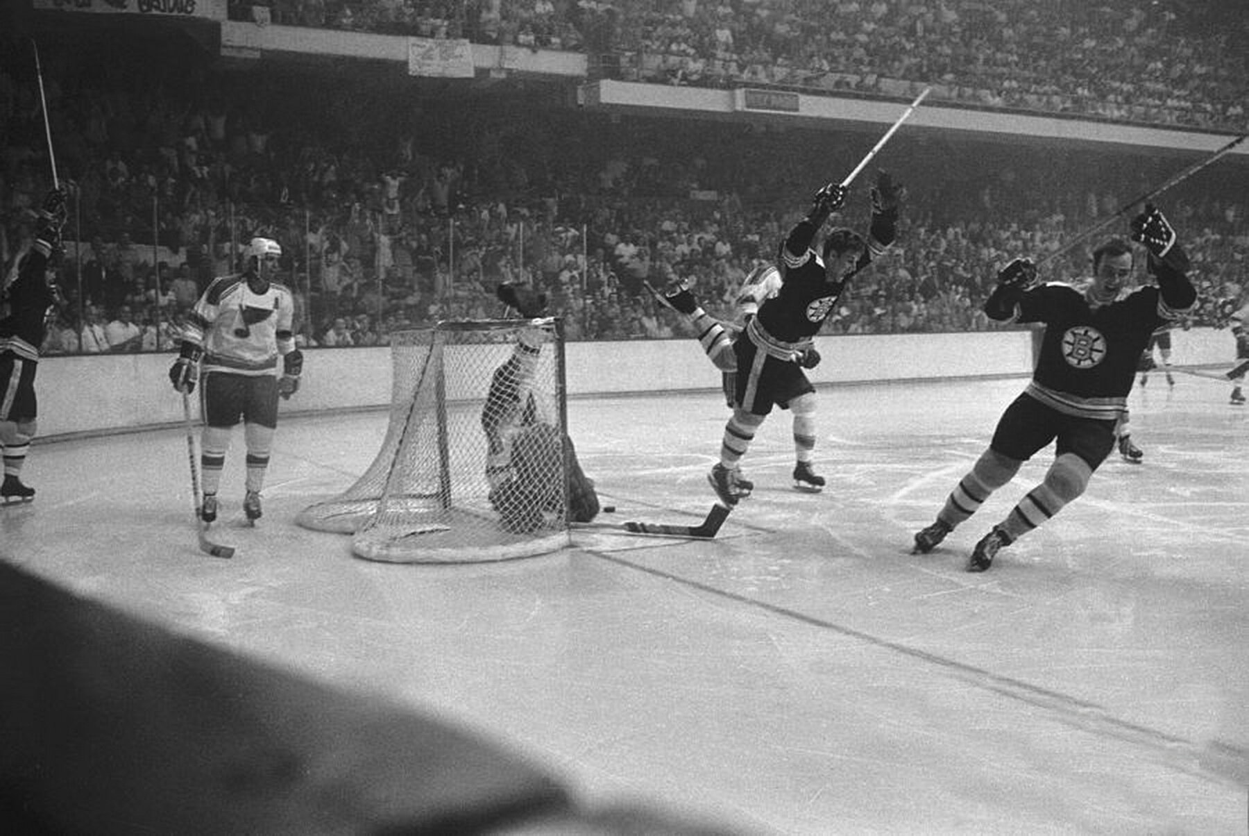Плакат, постер финал Кубка Стэнли 1970 года на бумаге, размер 21х30см