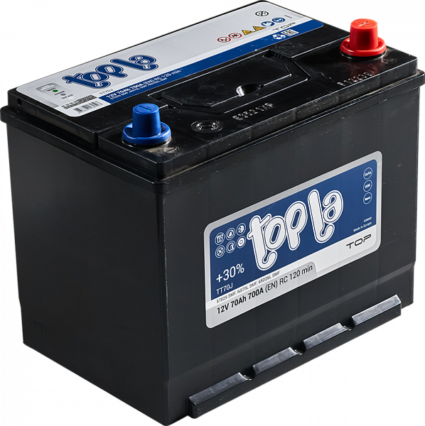 Аккумулятор Topla Top JIS 118870 6СТ-70 обр. 261x173x225