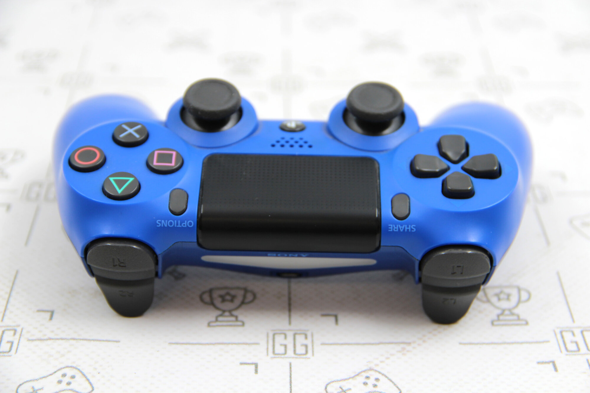Геймпад DualShock 4 Blue для PS4 — фото 1