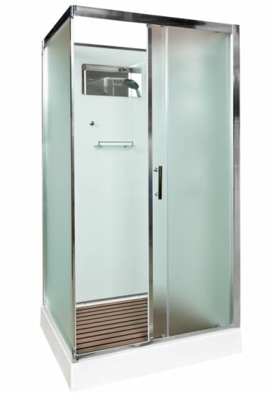 Душевая кабина Dto D119 без крыши, прямоугольник 110х90, стекло матовое