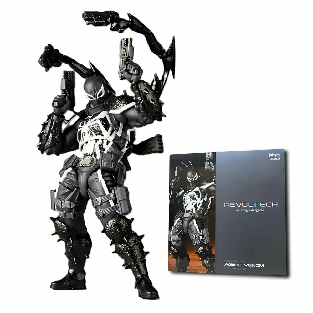KNOW EASY-Фигурка Агент Веном / Agent Venom revoltech (18см)