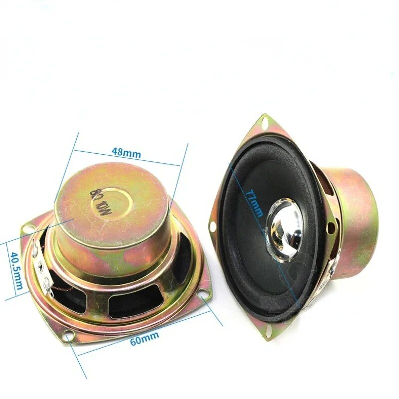 SOTAMIA 3-дюймовые динамики 2 шт. 8 Ohm 10W Speaker