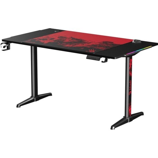 Игровой стол Bloody BD-TB301 электропривод столешница ЛДСП карбон каркас черный 140x80см